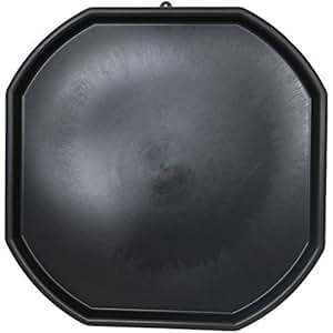 Large Black Plastic Builders Mixing Tray Spot for Cement Mortar Sand ...
