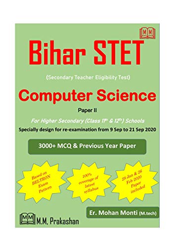 Buy Bihar STET Computer Science Book For Re-examination 3000+ MCQ Book ...