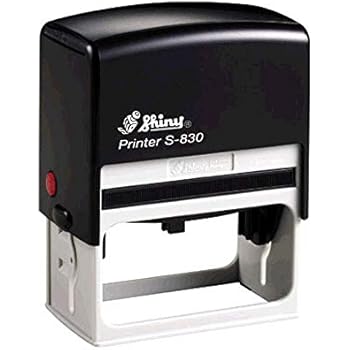 Company Stamp Rectangle with Company Name & Address, 75mm x 38mm self ...