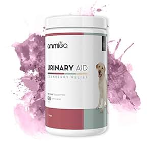 Animigo Urinary Aid for Dogs - Urinary Health Supplement For Dogs ...
