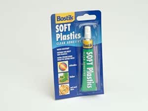 Bostik Soft Plastic Clear Adhesive : Amazon.co.uk: DIY & Tools