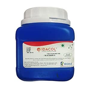 Idacol Saffron/Kesar Food Colour Keshari B Synthetic Food Colour (500 ...
