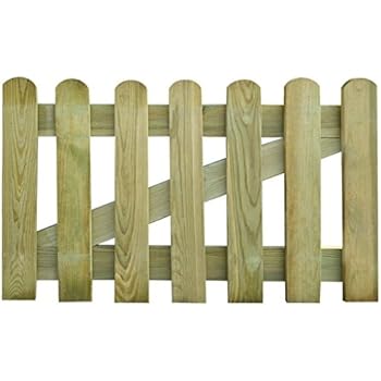 Brown Large 40 cm high plastic picket garden fence, 2 sizes, 2 colours ...