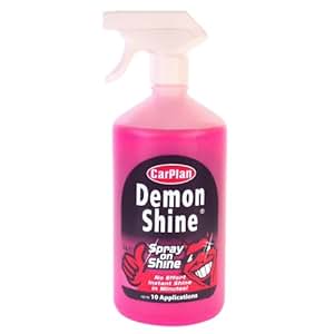 CarPlan Demon Shine 1L Spray On Shine - Pink: Amazon.co.uk: Car & Motorbike