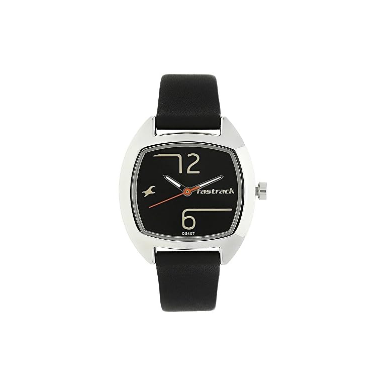 Fastrack Women Steel Leather Strap watch