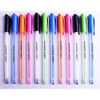 Matador Pin-Point Fine Point Roll Gel Pens 0.5mm Ballpoint Medium ...