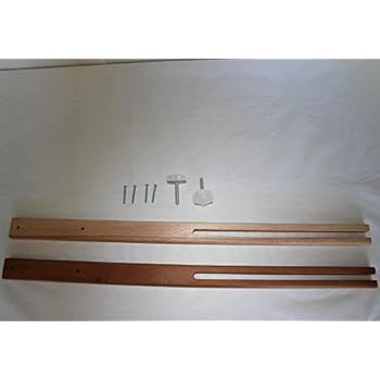 2 x Long Headboard Struts with Fittings Drilled & Slotted - High ...