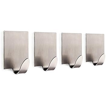 Extra Large Strong Stick on Hook Self Adhesive Hook 2" 50mm White ...