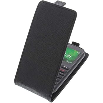 Cover for Doro 1370 flip-style mobile phone case black: Amazon.co.uk ...