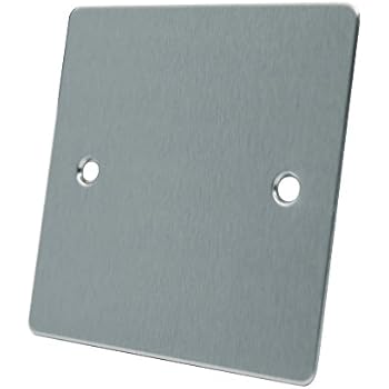 Single Gang (1G) Electrical White Socket Blanking Plate: Amazon.co.uk ...