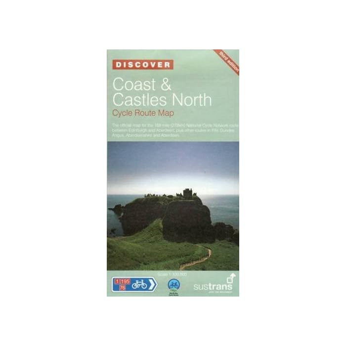 Buy Coast and Castles North - Sustrans Cycle Routes Map: Sustrans ...