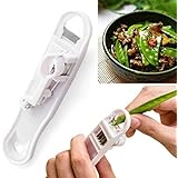 KitchenCraft Krisk Bean Stringer and Slicer, French Style Green Bean ...