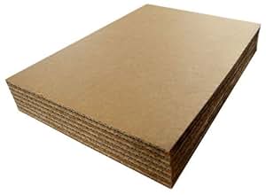 A3 420mm x 297mm Thick Double Wall Cardboard Corrugated Sheets Pads ...