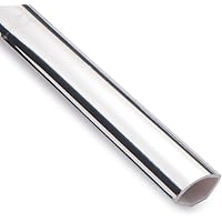 Chrome/Silver Quadrant Trim - Decorative Cladding Finishing Bead - 1m x ...