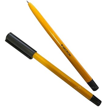 Micron Ballpoint Pens Fine Point Black Biros 20 Boxed: Amazon.co.uk ...
