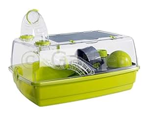 Cage à hamster Cage pour souris avec tubes fermé Rongeurs Cage ...