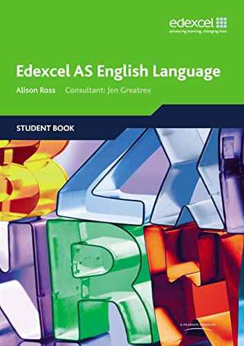 Edexcel AS English Language Student Book: Amazon.co.uk: Ross, Alison ...
