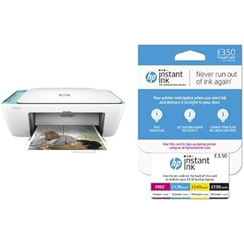 HP Deskjet 2632 All-in-One Printer, Instant Ink with 3 Months Trial ...