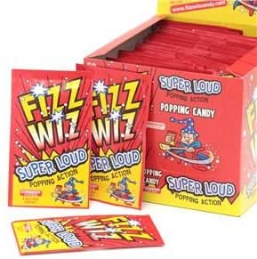 Fizz Wizz Popping Candy Strawberry - Bulk Sweets (Pack of 50) : Amazon ...