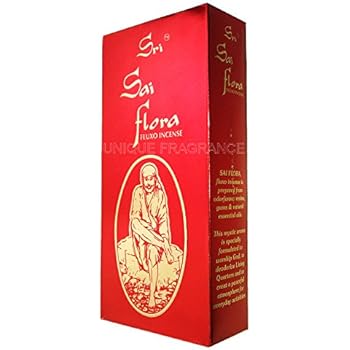 Sri Sai Flora fluxo incense/joss/agarbatti sticks (12 units x 25 grams): Amazon.co.uk: Kitchen ...