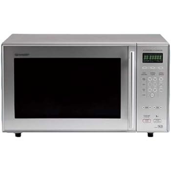 Sharp R898SLM Family Silver 26L 900W/1850W Double Grill Convection ...