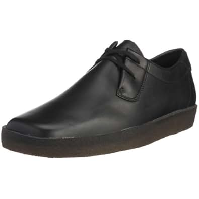 Clarks Ashcott 20341254, Men's Lace-Up Shoes - Black, 41 EU: Amazon.co ...