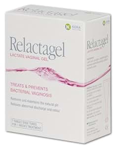 Relactagel Lactate Vaginal Gel 5m Tubes - Pack of 7: Amazon.co.uk ...