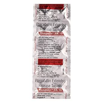 Maxgalin ER 75 - Strip of 10 Tablets : Amazon.in: Health & Personal Care