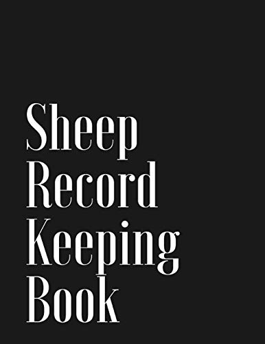Sheep Record Keeping Book: Sheep Flock Record Book Keeping | Sheep ...
