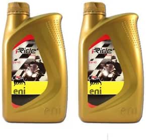 ENI Agip Iride Racing 5W40 2 Litres Synthetic Motorcycle Engine Oil ...