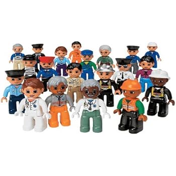 Lego-lego, Personnage De La Communaute, 20 Pieces [Jouet]: Amazon.fr ...
