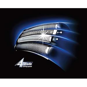 Panasonic ES-RF31 4 Blade Electric Shaver Wet and Dry with Flexible ...