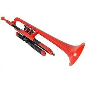 pTrumpet PTRUMPET1R Trompette en plastique Rouge: Amazon.fr: Instruments de musique