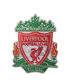 Sew-on Iron-on Embroidered Patch Liverpool Red Liverbird (Liver Bird ...