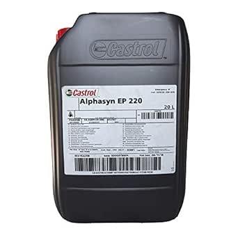 Castrol Alphasyn EP 220 220mm/s2 Viscosity Synthetic Ep Gear Oil 20L ...