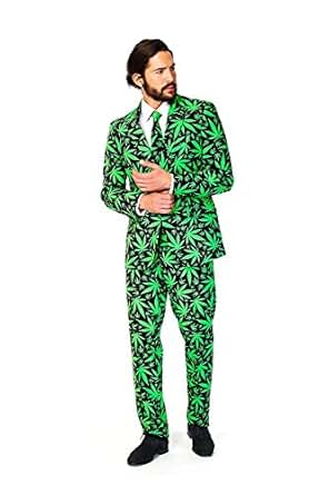 Opposuits Mens Cannaboss Cannabis Designer Suit: Amazon.co.uk: Clothing