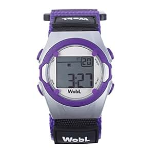 WobL Watch - 8-Alarm Vibrating Reminder Watch PURPLE: Amazon.co.uk: Watches
