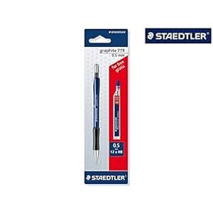 Staedtler Graphite 779, 0.5MM Mechanical Pencil With 1 Pack Of Lead ...