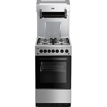 500mm Gas Cooker with Eye Level Grill in Black: Amazon.co.uk: Large ...