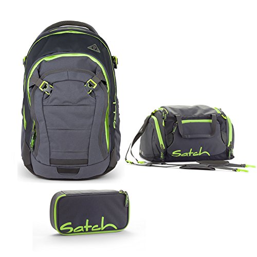 Satch MATCH by Ergobag Phantom 3er Set Schulrucksack + Sporttasche ...