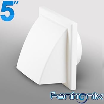 VENT EXTERNAL HOODED WEATHERPROOF GRILLE COWL 100MM 4 INCH: Amazon.co ...
