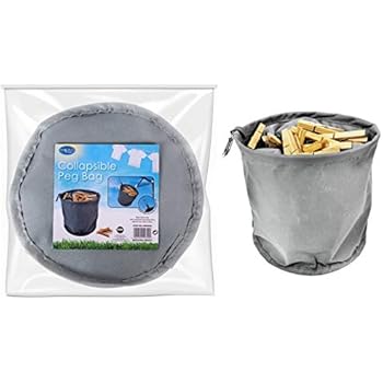 Plastic 5Lt Peg Design Pegs Storage Box Container Caddy with Lid ...