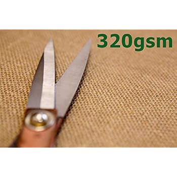 Hessian Fabric (Thick) 137cm Width. Sold by the metre, Free Delivery: Amazon.co.uk: Kitchen & Home