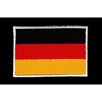 Flaggen Aufnäher Patch Deutschland Fahne Flagge NEU: Amazon.de: Sport & Freizeit