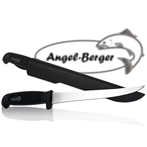 Anglermesser Filetiermesser Fischmesser sehr scharf: Amazon.de: Sport ...