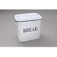 Falcon Enamel 34cm Oblong White Bread Bin : Amazon.co.uk: Home & Kitchen