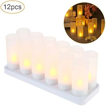 Philips 70076/31/PU Rechargeable LED Candle Tea Lights - High Quality ...