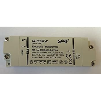 Self SET105-T-2 elektronischer Touch Trafo (20-105VA) dimmer dimmbar: Amazon.de: Beleuchtung