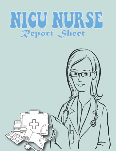 NICU Nurse Report Sheet: Cute Nursing Report and Brain Sheets For ...