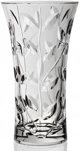 RCR Crystal Vase 21.5cm Tall - Laurus Design : Amazon.co.uk: Home & Kitchen